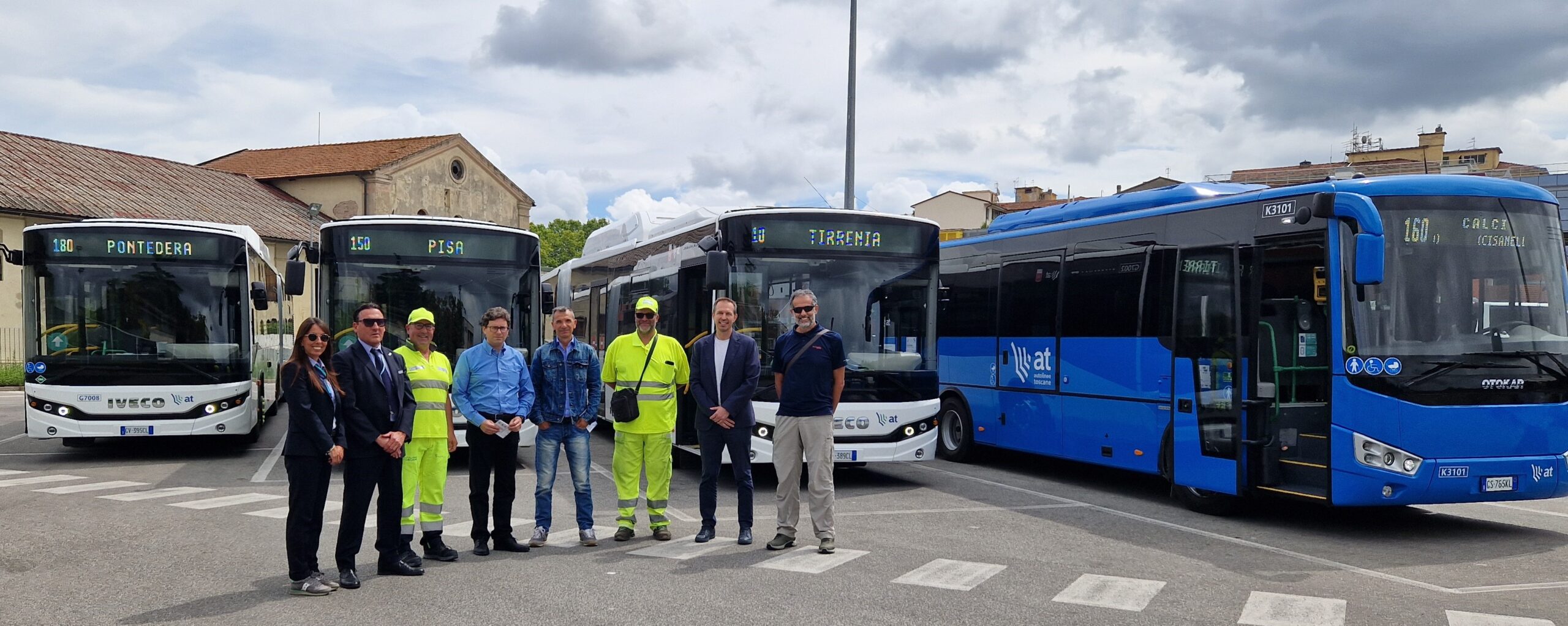 Pisa: Autolinee Toscane, nuovi bus per il TPL del bacino pisano ...