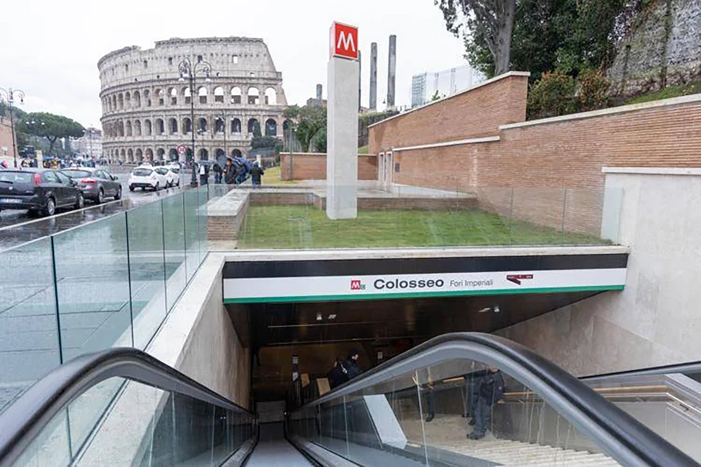 Roma: Metro C, inaugurate le fermate Colosseo e Porta Metronia ...